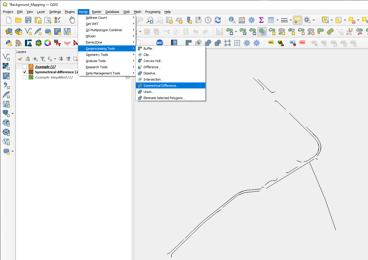 GIS Guide: simplifying polygons in QGIS
